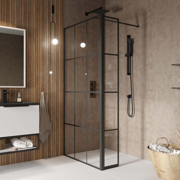 300 Flipper Panel Black Grid – ARKO BATHROOM
